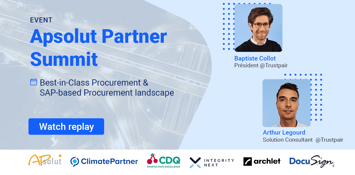 Trustpair was part of the apsolut Partner Summit