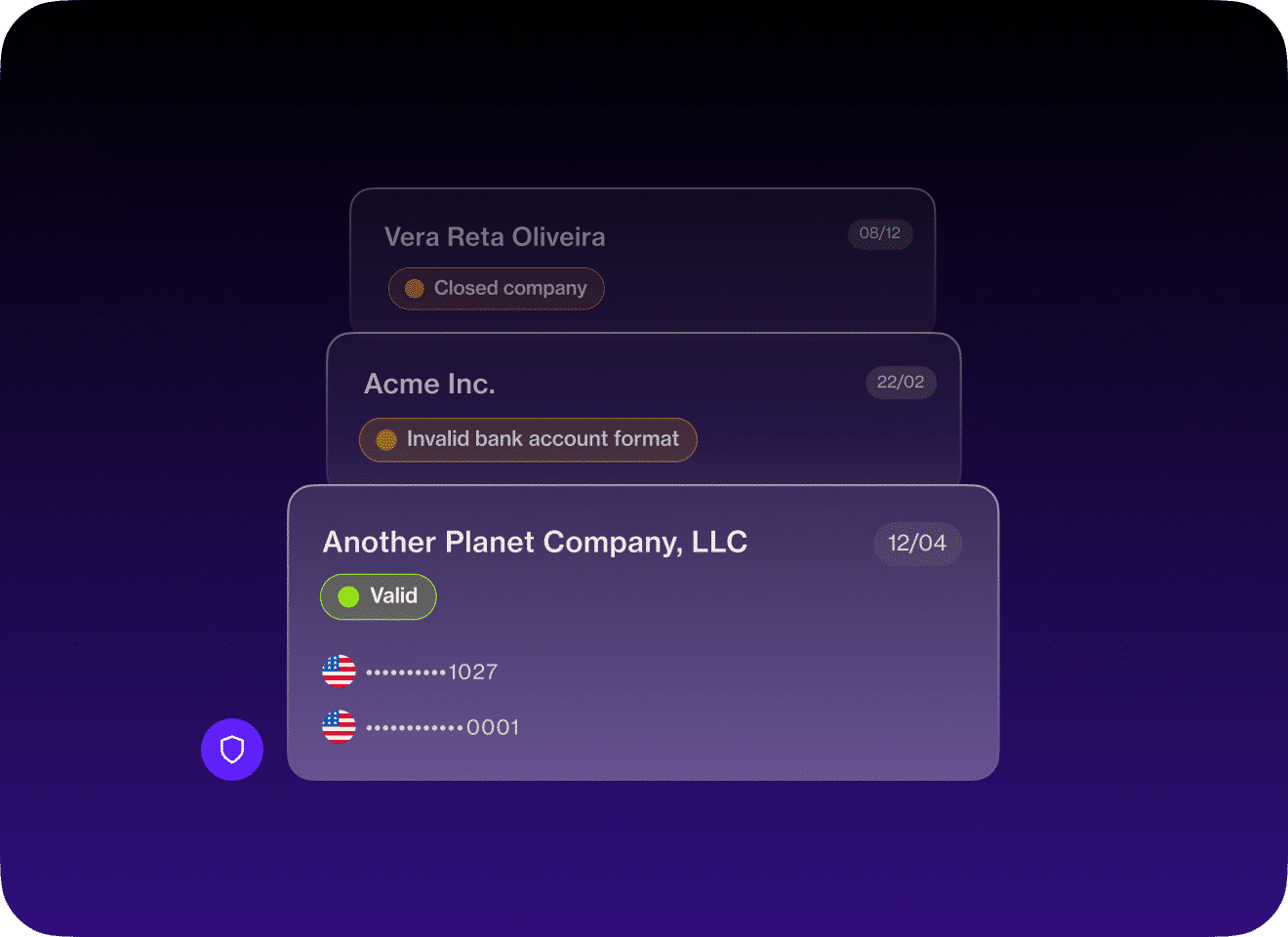 Vendor onboarding - Trustpair